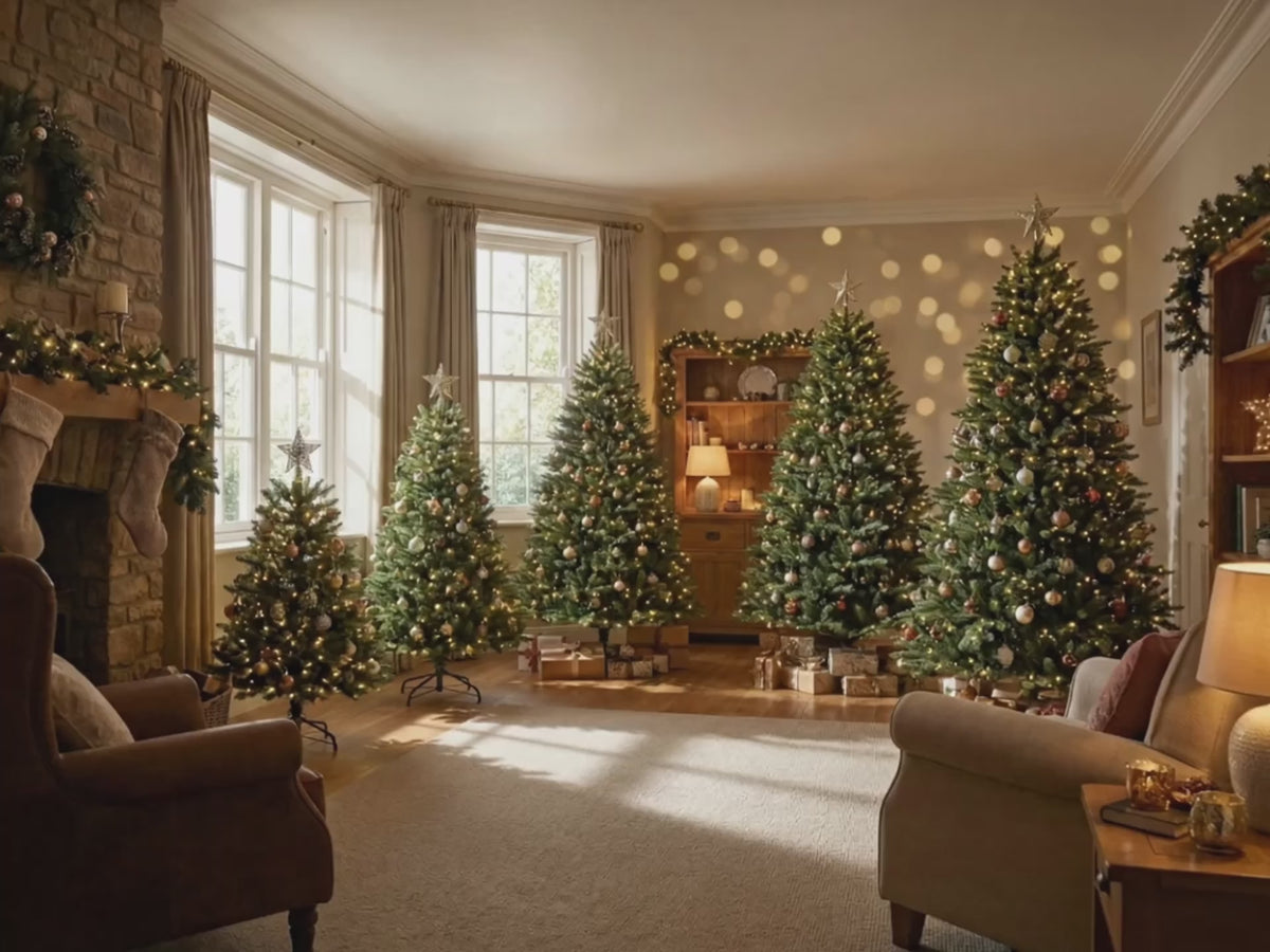 7ft Large Christmas Tree | EVRE Canada Spruce Artificial Xmas Tree – Evre Limited